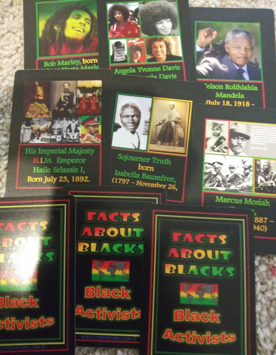Black History Match Card Game - Black Activists edition, Black Activis ...